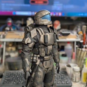Second Batch of 4 1/6 ODST Rookie 3D Printed Armor Kit Unpainted for ...