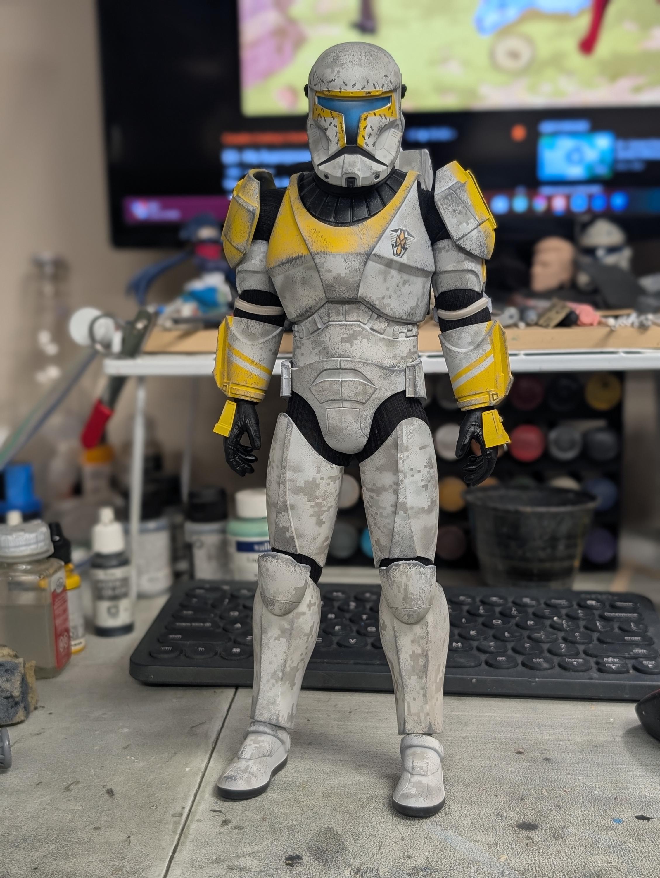 1/6 Custom Republic Commando Clone Trooper Armor Kit 4.0 - Etsy