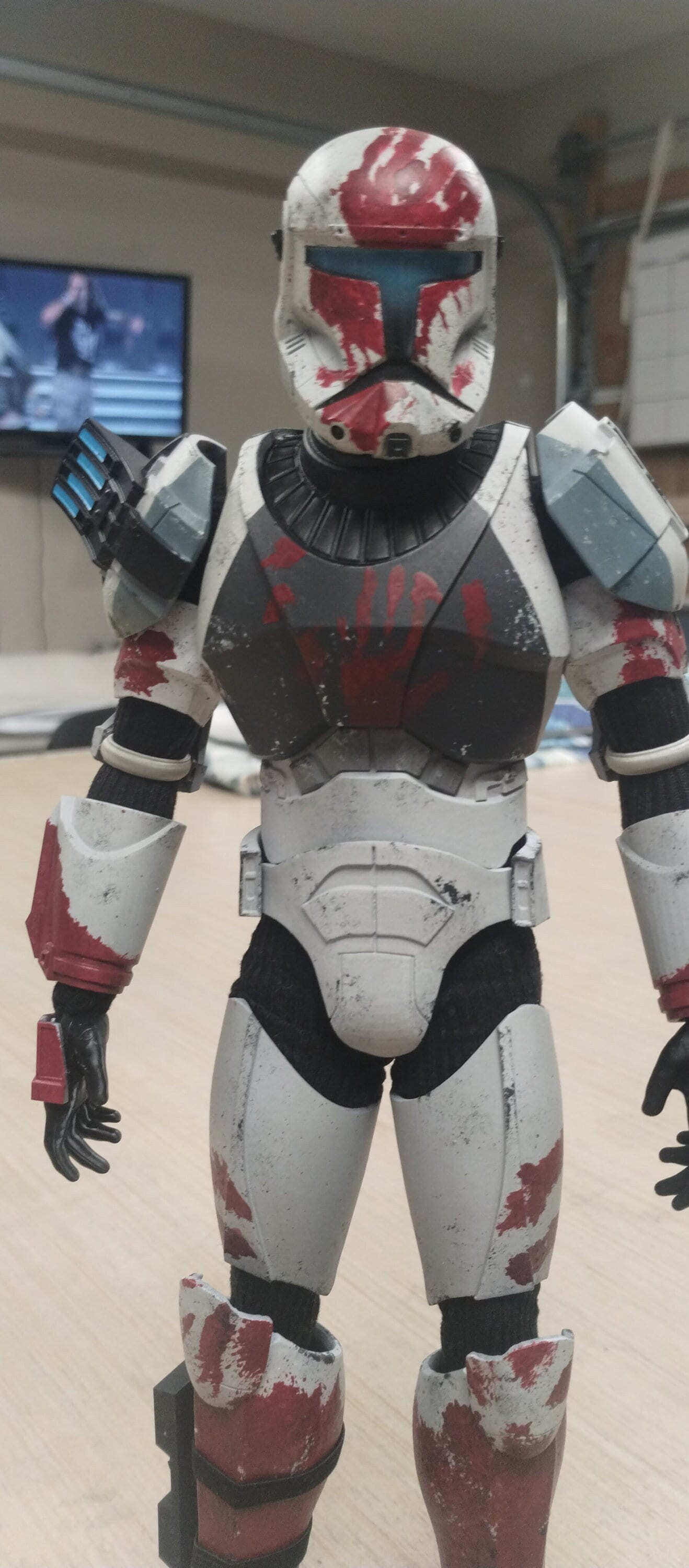 Sixth Scale Republic Commando Sev Armor Kit Files Stl for 3d Printing Delta Squad Clone Trooper ...