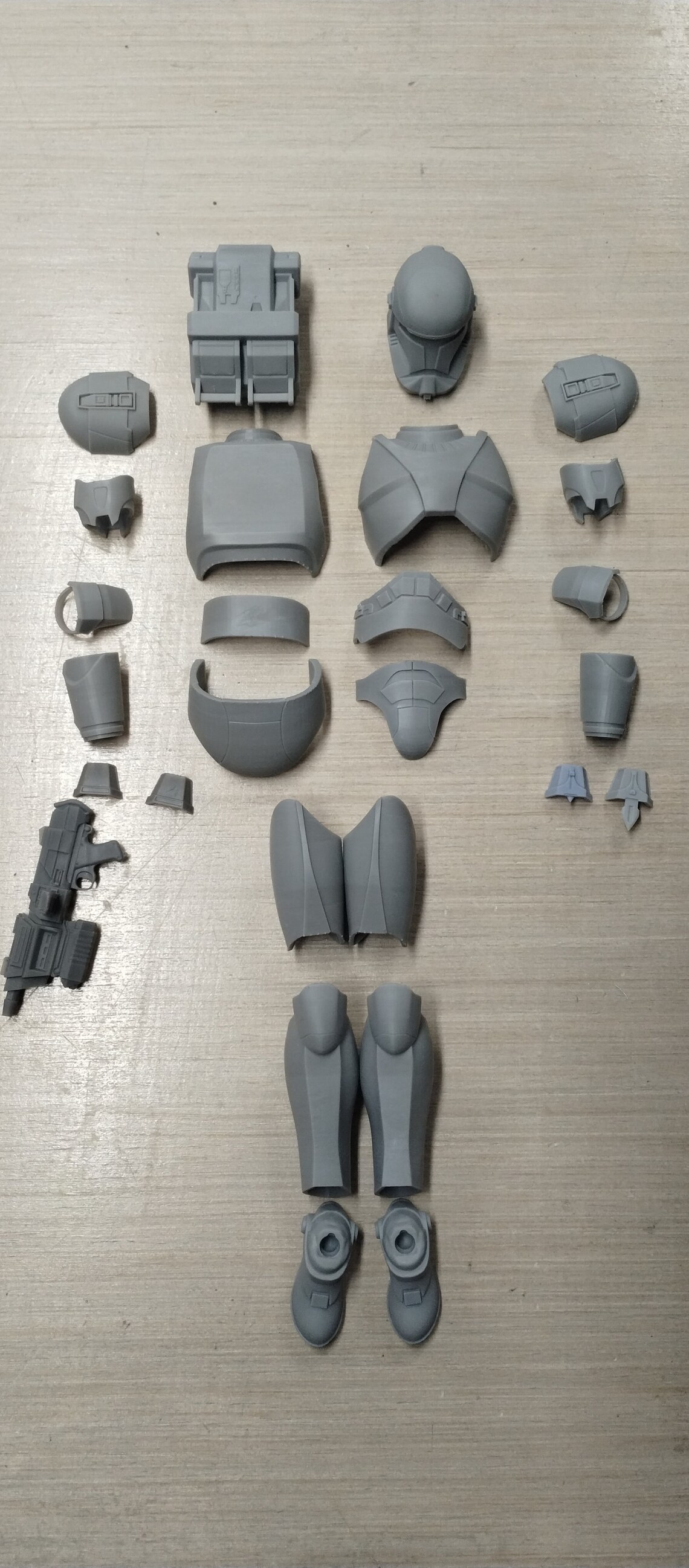 1/6 Custom Republic Commando Gregor Clone Trooper Armor Kit With ...