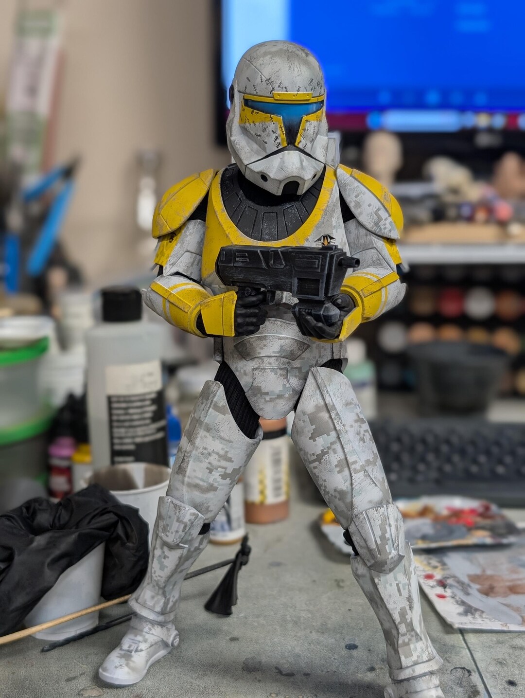 1/6 Custom Clone Wars Republic Commando Raw 3D Printed Armor Kit for ...