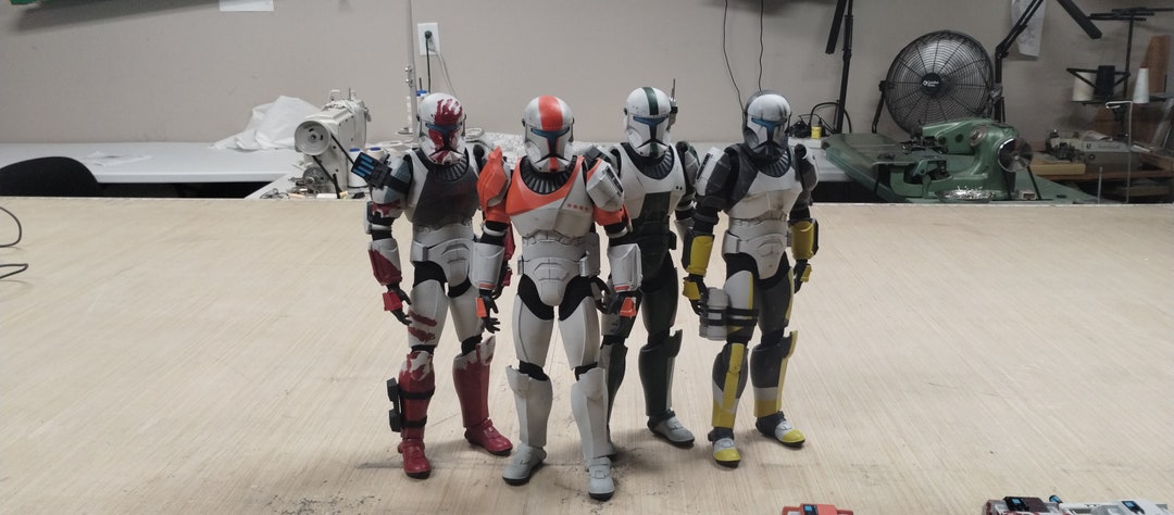 Sixth Scale Republic Commando Delta Squad Armor Kit Files Stl for 3d ...