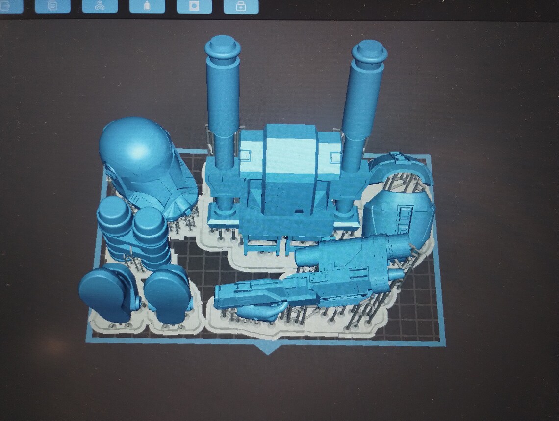 Sixth Scale Republic Commando Scorch Armor Kit Files Stl for 3d ...