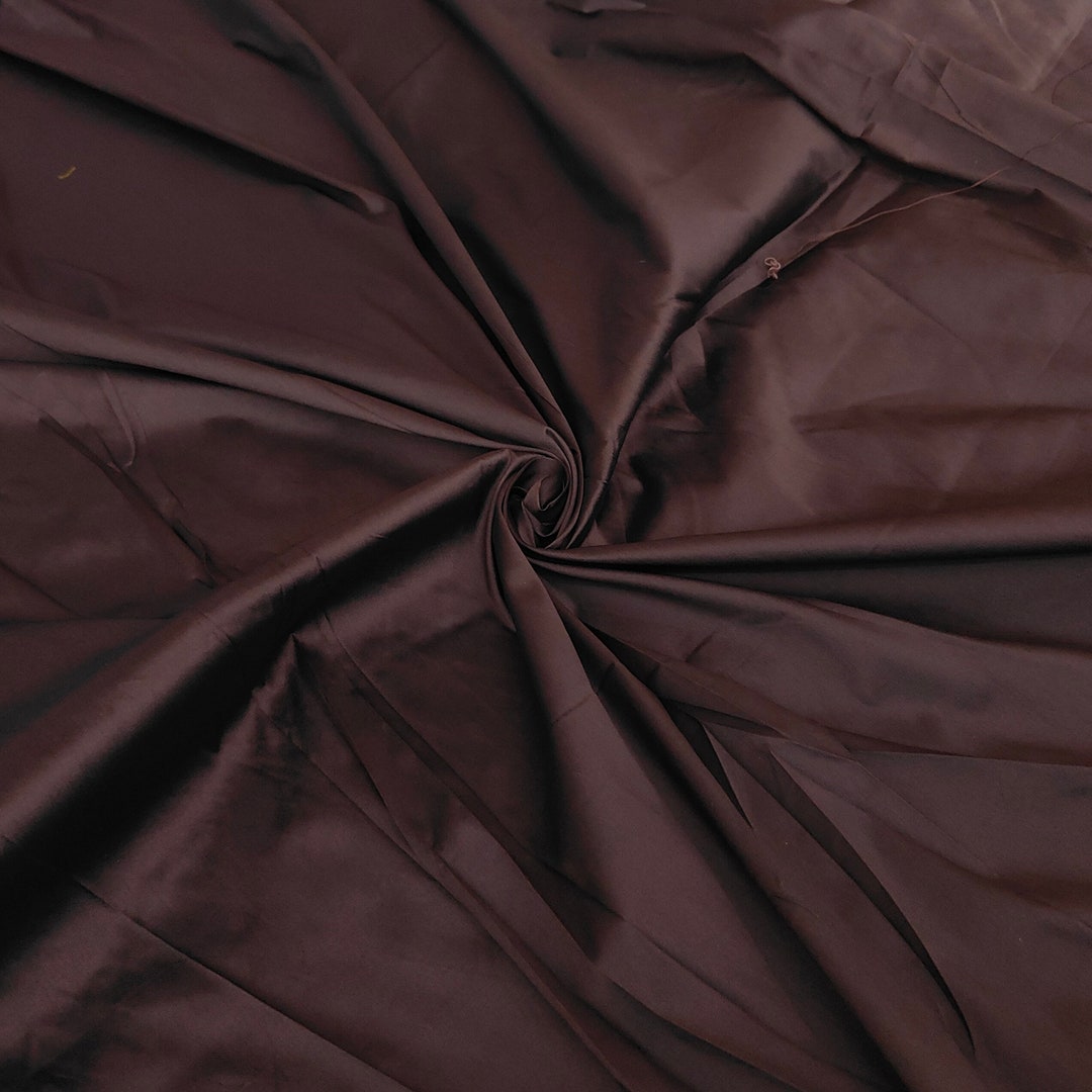 Brown Taffeta Fabric, Brown Taffeta Gown Fabric for Dresses by the ...