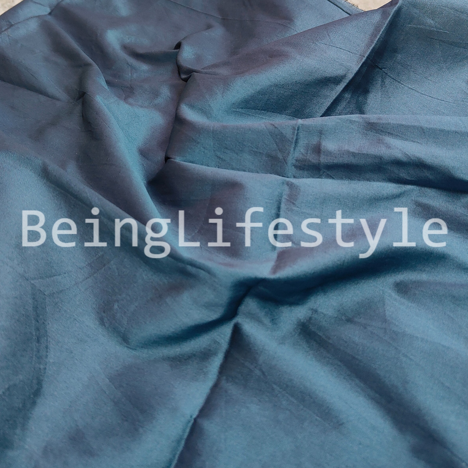 Light Blue Gray Taffeta Fabric: Polyester Gown Fabric, 54" Wide - Etsy