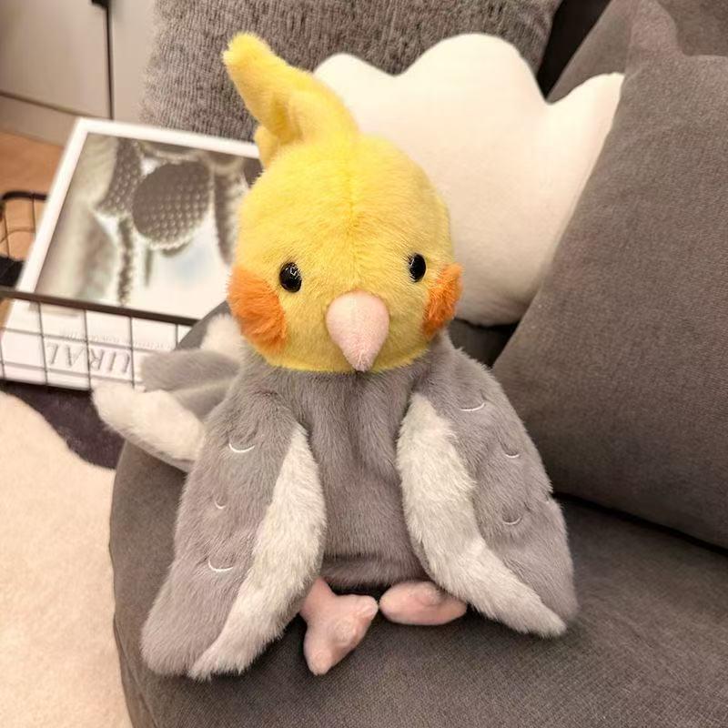 Parrot Hand Puppet Plush Toy – Soft Stuffed Bird Puppet , Interactive ...