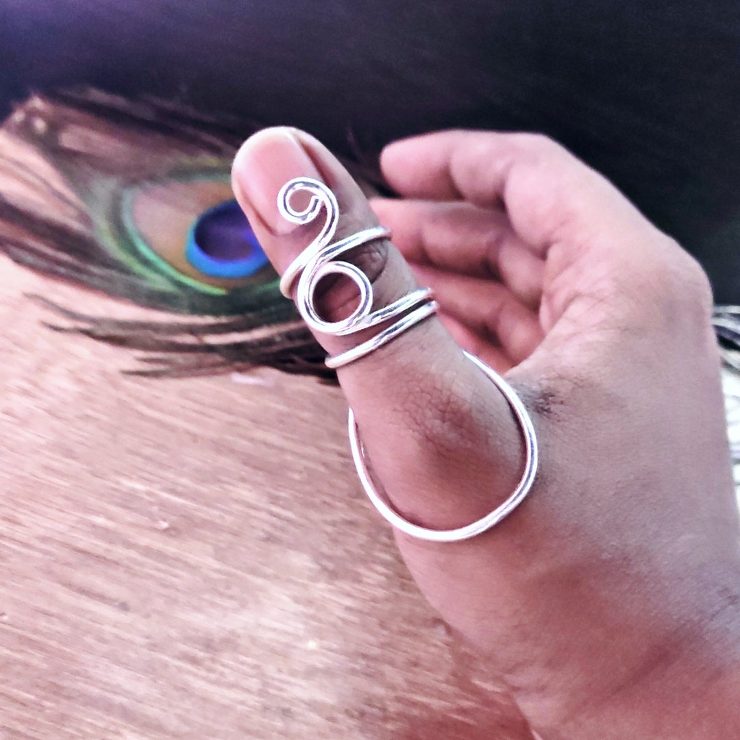 Thumb Splint MCP 925 Silver Ring, MCP Hyperextension Splint, Arthritis ...