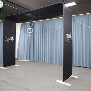 Overhead 360 Photo Booth Frame System: Customizable Logo & Color - Etsy