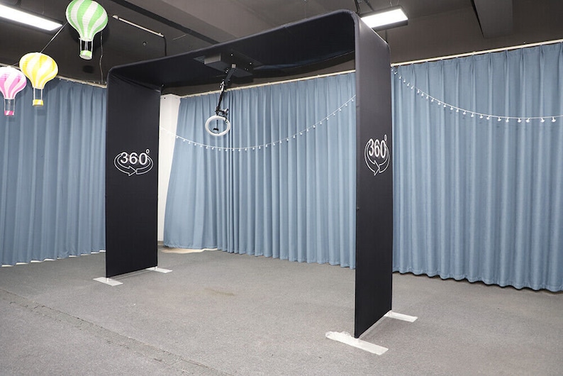 Overhead 360 Photo Booth Frame System: Customizable Logo & Color - Etsy