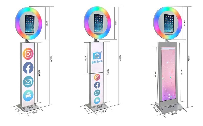 Customizable iPad Photo Booth With LED Ring Light - Etsy