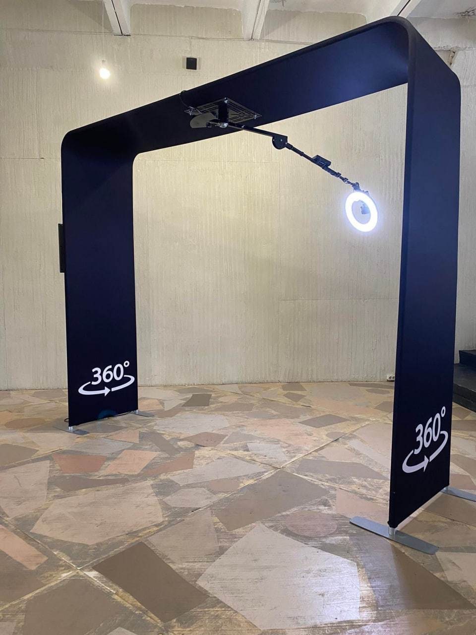 Overhead 360 Photo Booth Frame System: Customizable Logo & Color - Etsy