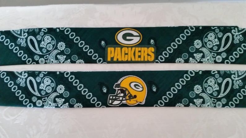 Green Bay Packers Bandana - Etsy