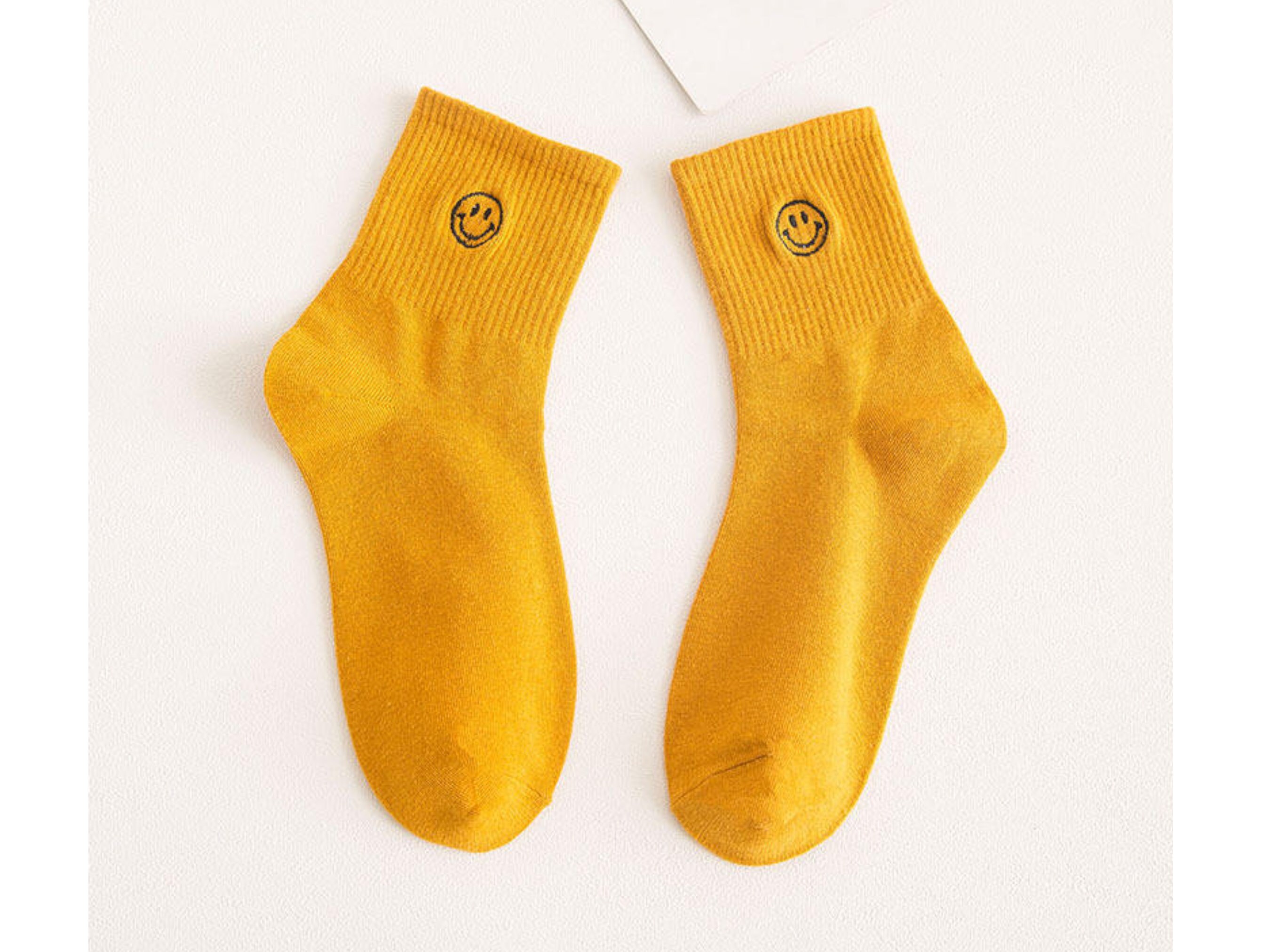 Cute Socks for Women Smiley Face Socks Happy Face Preppy Ankle Socks ...