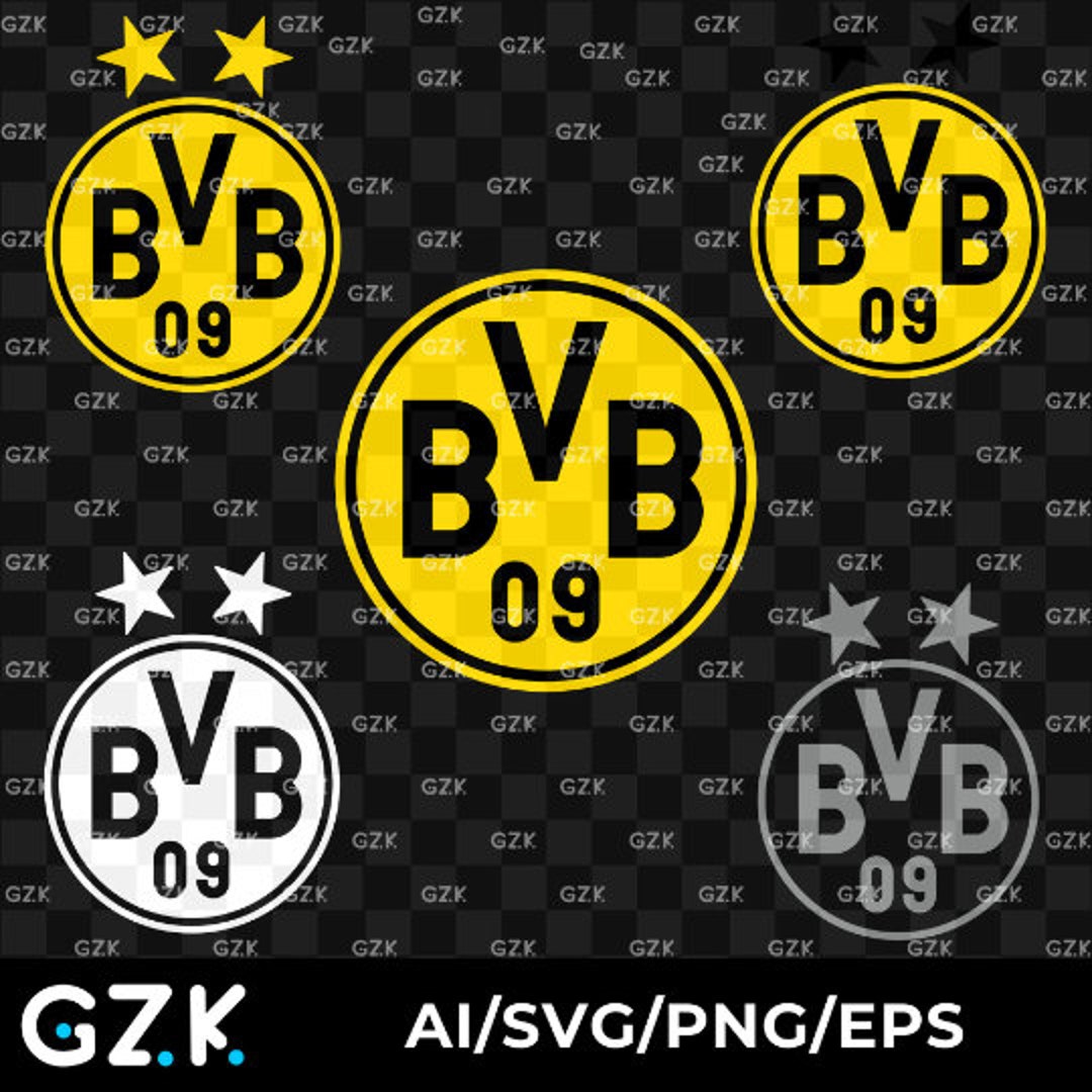 Borussia Badge Logo SVG PNG AI Dortmund Munich Deutschland Alemania ...
