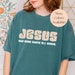 Jesus Retro Shirt Oversized Boho Christian Shirt 70s Style Faith Based ...