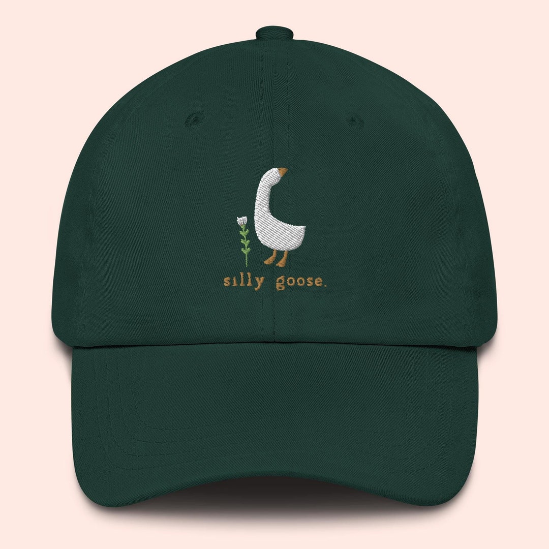Silly Goose Embroidered Hat Silly Goose Hat Cute Women's Baseball Cap ...