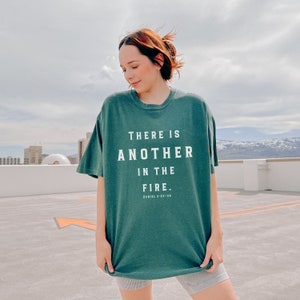 Another in the Fire Christian Comfort Colors Shirt Bible Verse Tshirt ...