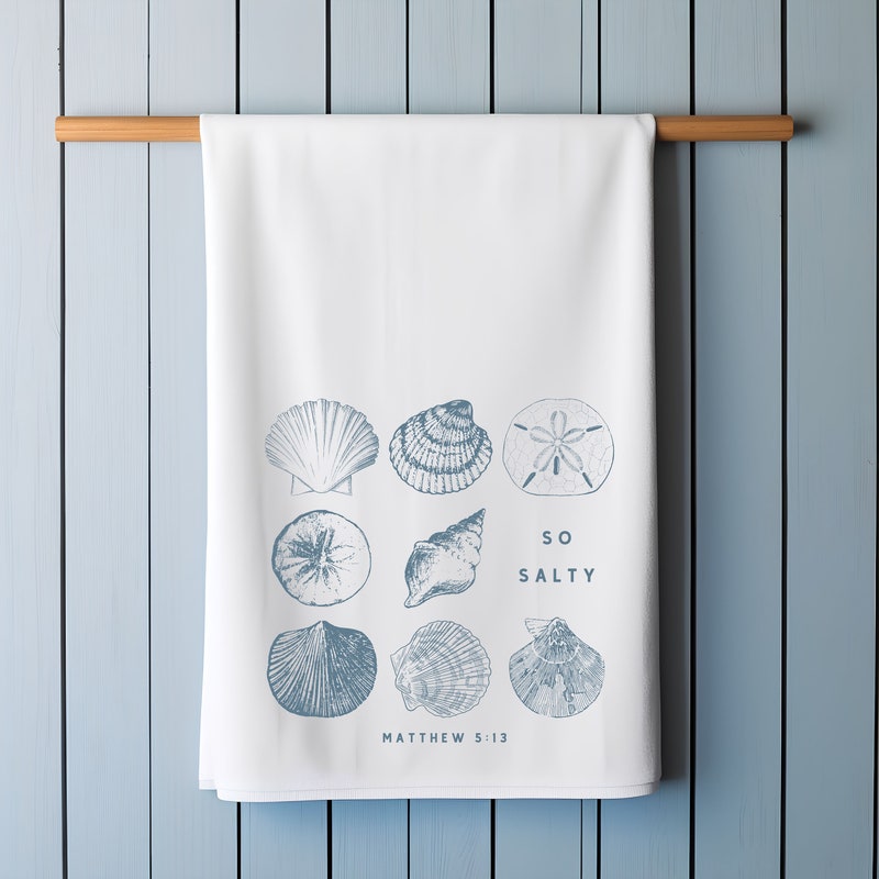 Seashell Towel - Etsy