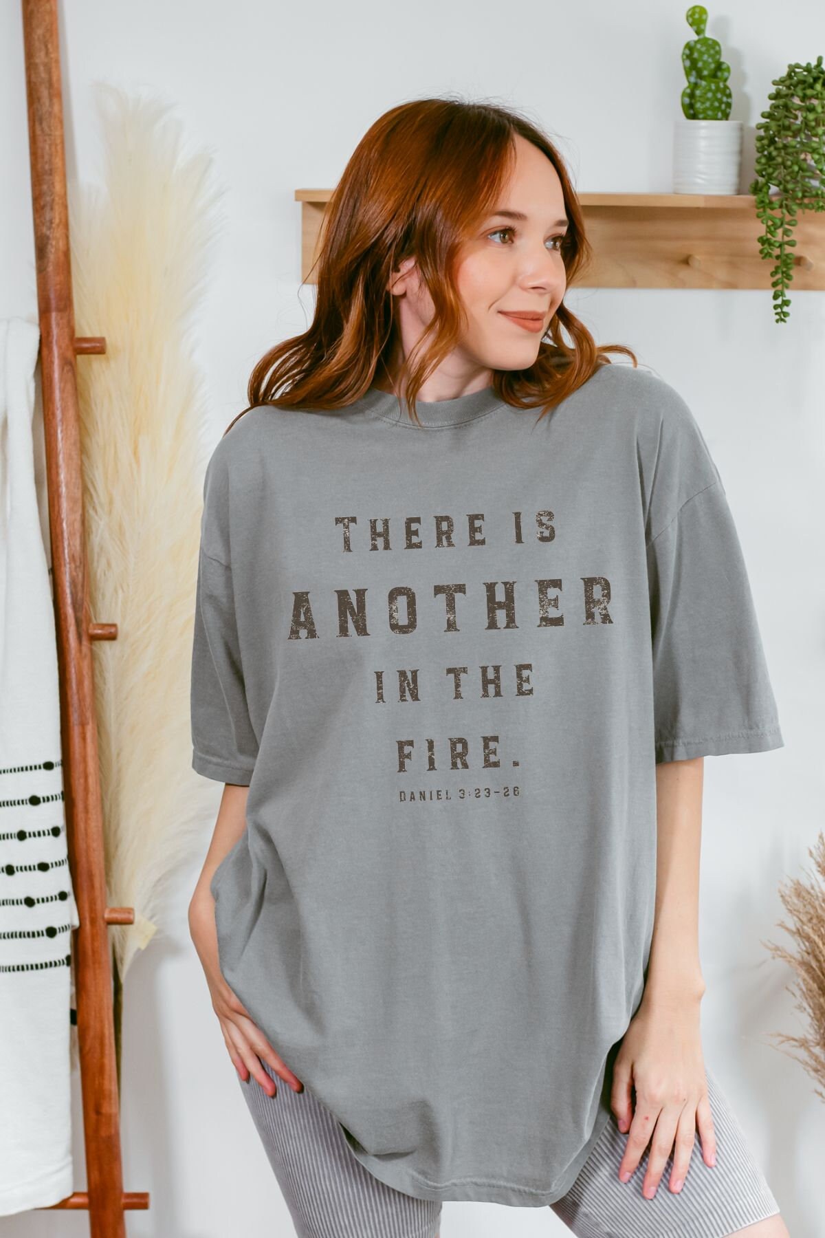 Another in the Fire Christian Comfort Colors Bible Verse Shirt for ...