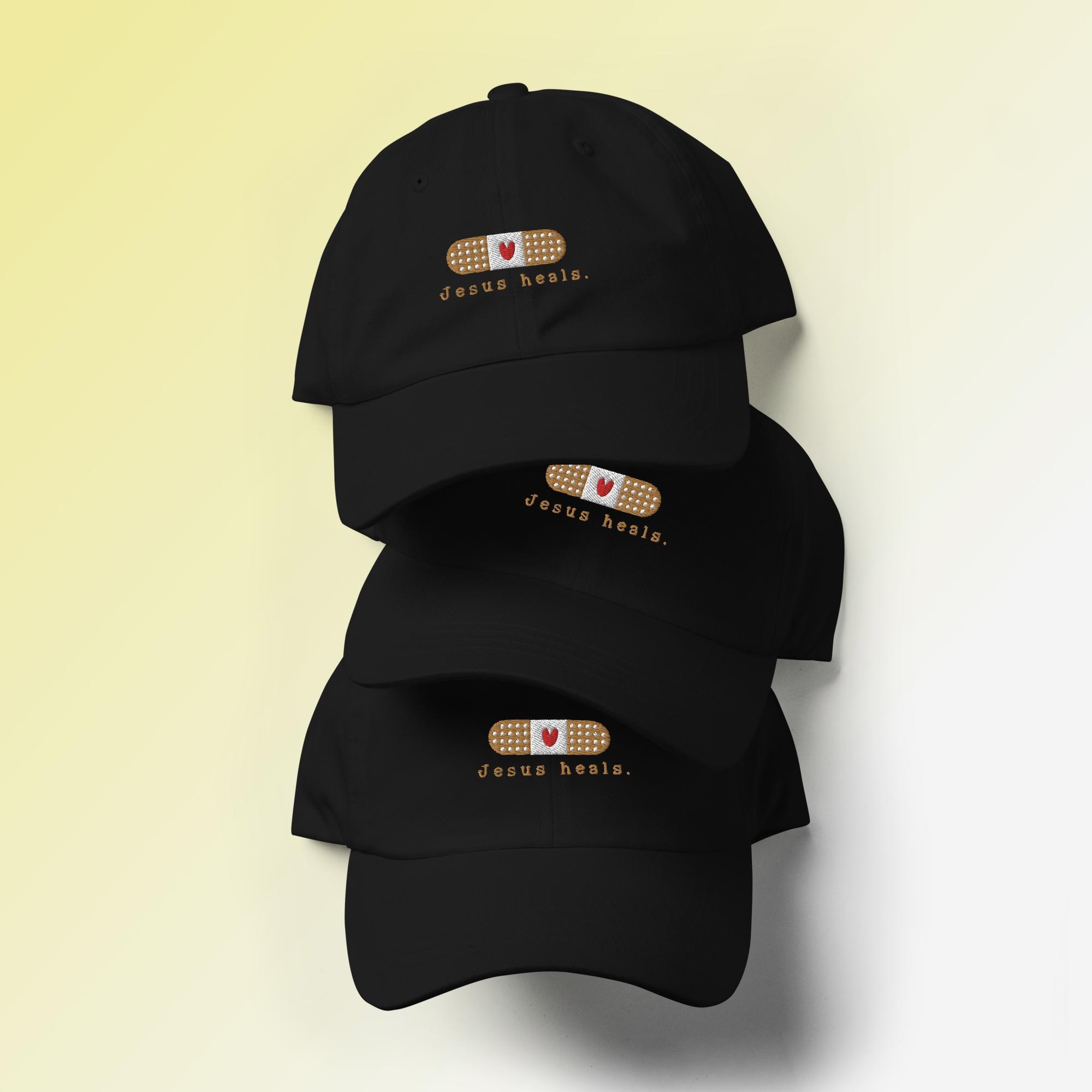 Jesus Heals Embroidered Dad Hat: Christian Baseball Cap - Etsy