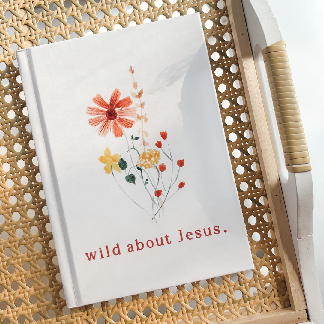 Wildflower Christian Gift Prayer Journal Christian Notebook for Church ...