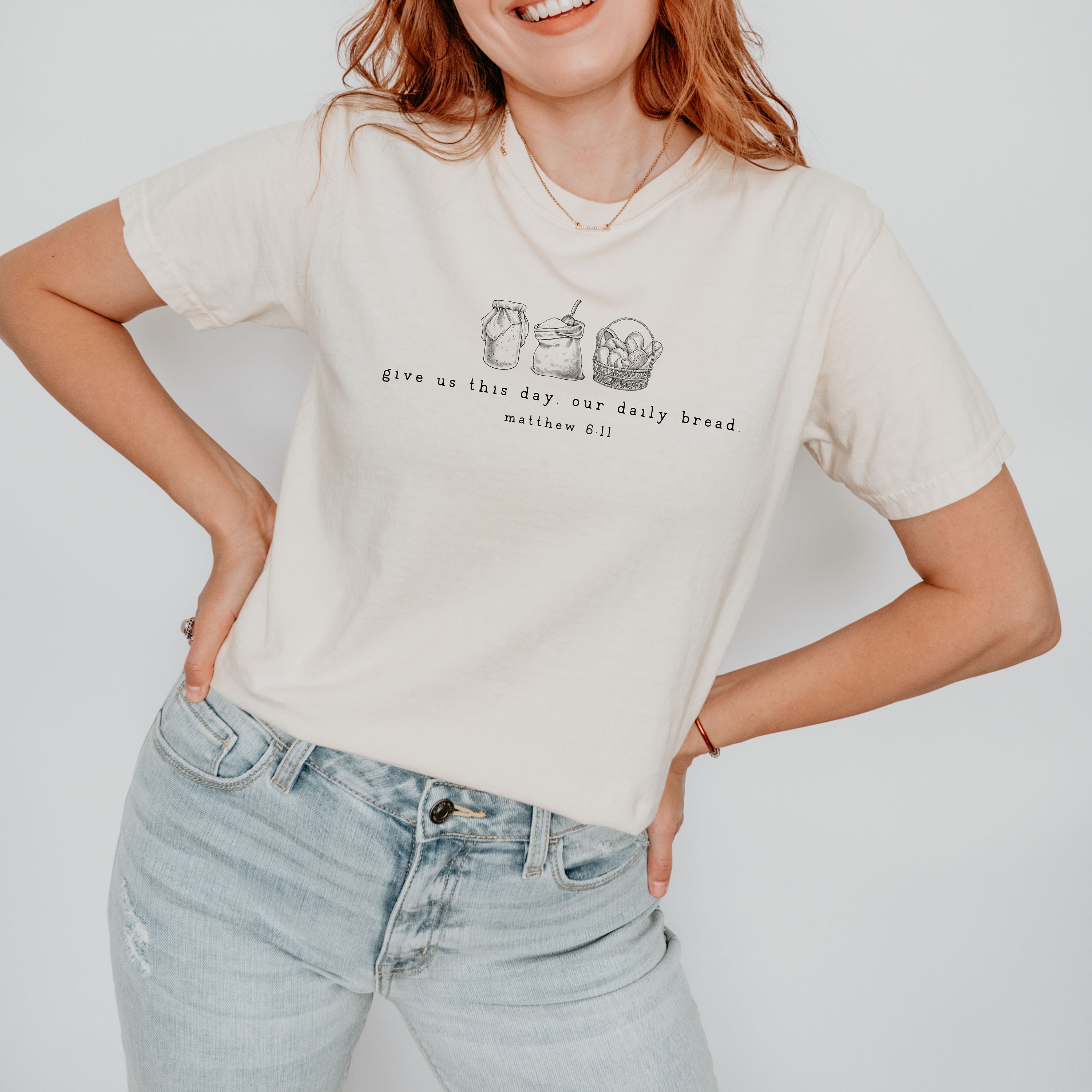 Sourdough Bread Shirt Homestead Mom Shirt Christian Comfort Colors ...