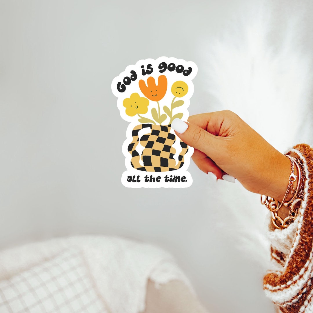 God is Good Vinyl Sticker for Laptop Christian Sticker for Tumbler ...