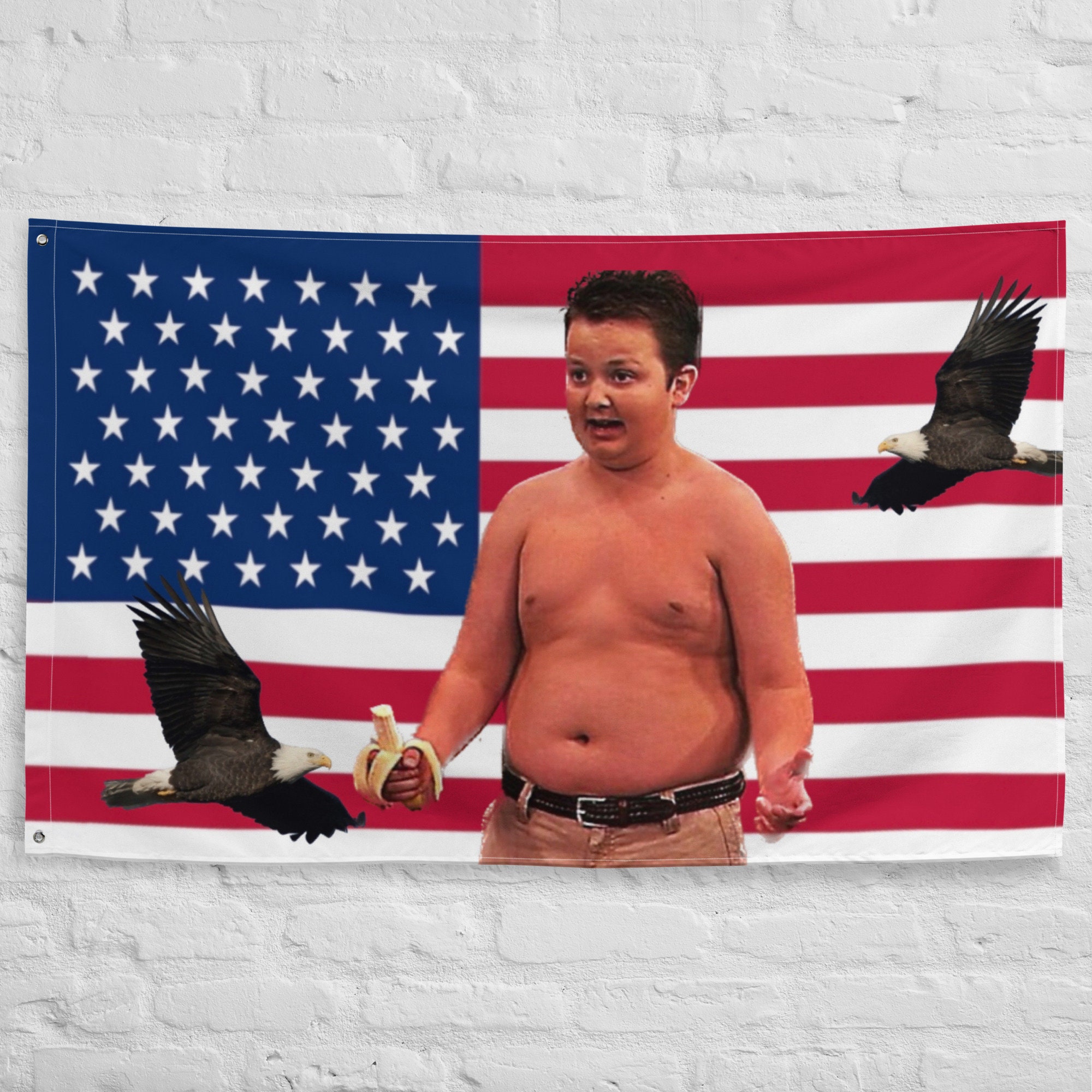 Gibby Flag/tapestry-wall Decor-fan Art - Etsy