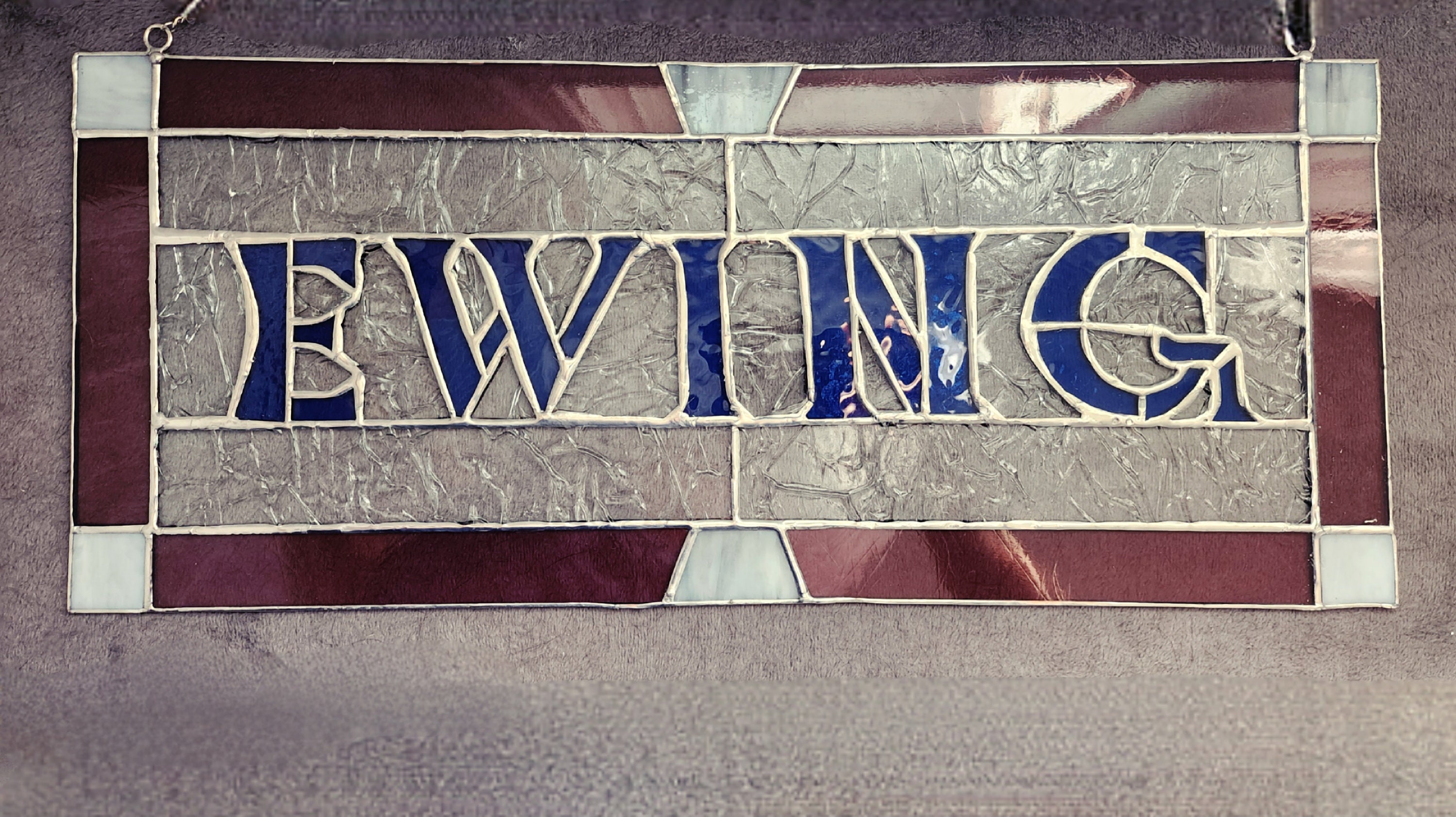 Custom Stained Glass Sign- Made to Order - Etsy