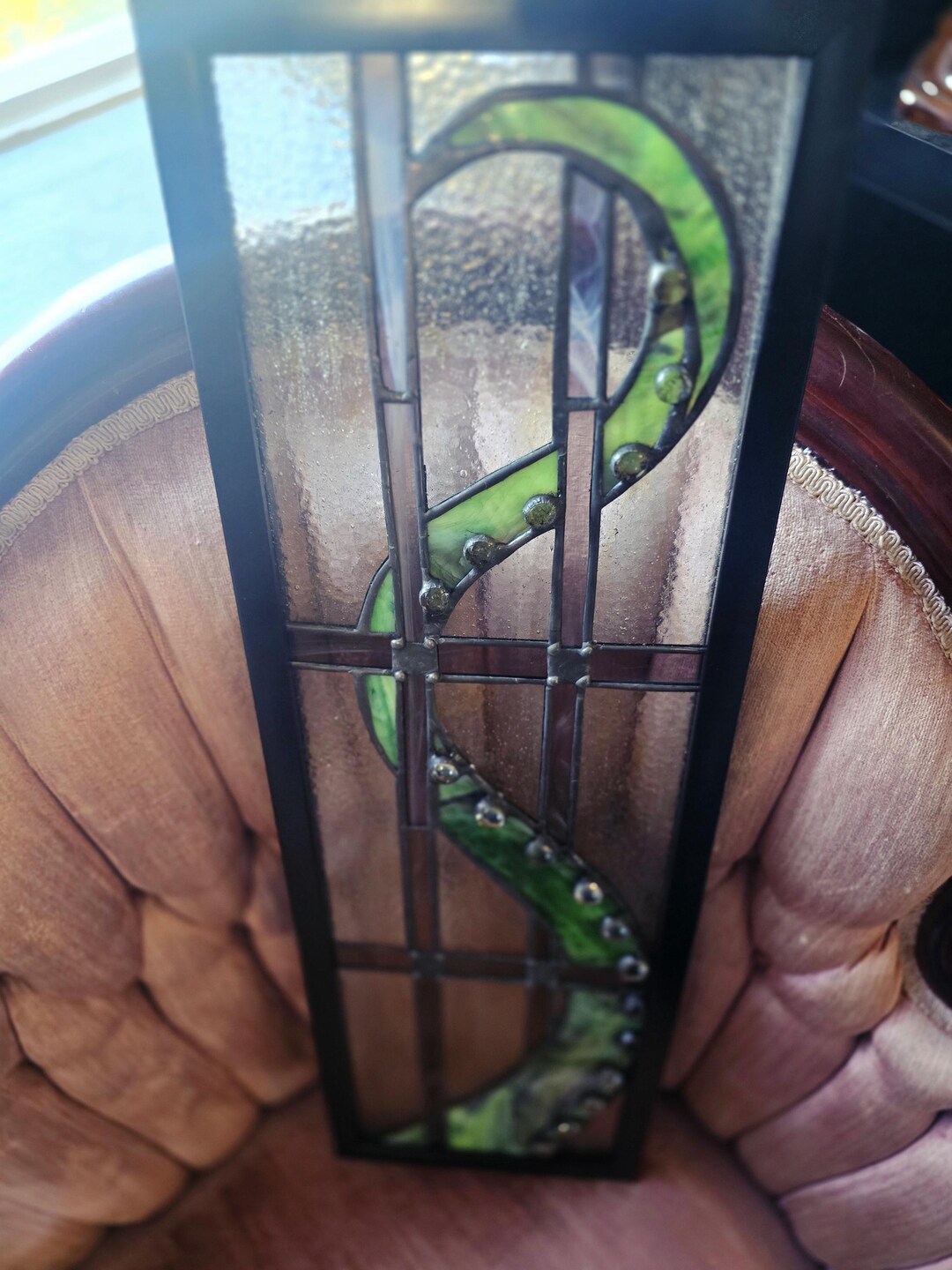 When Light Meets Madness - Cthulhu Stained Glass Panel - Etsy