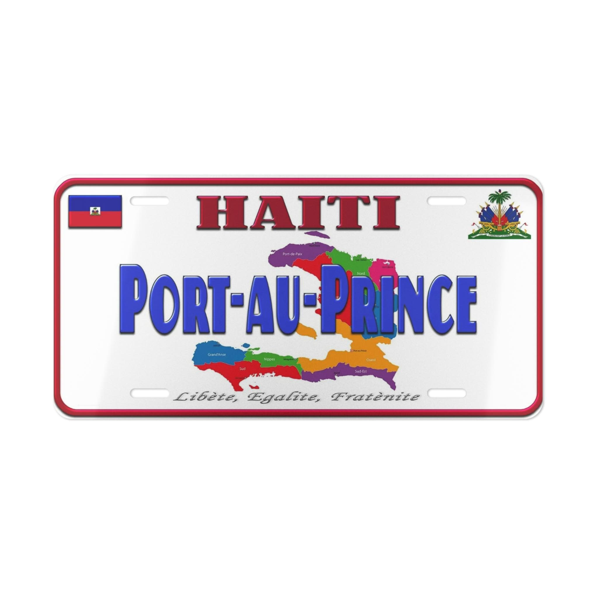 Haiti Port-au-prince License Plate - Etsy