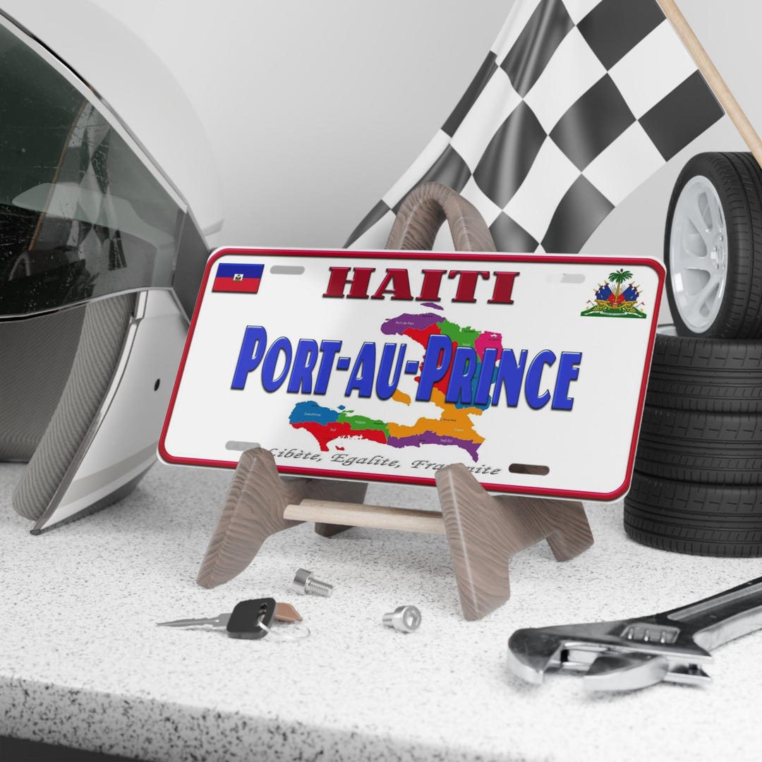 Haiti Port-au-prince License Plate - Etsy
