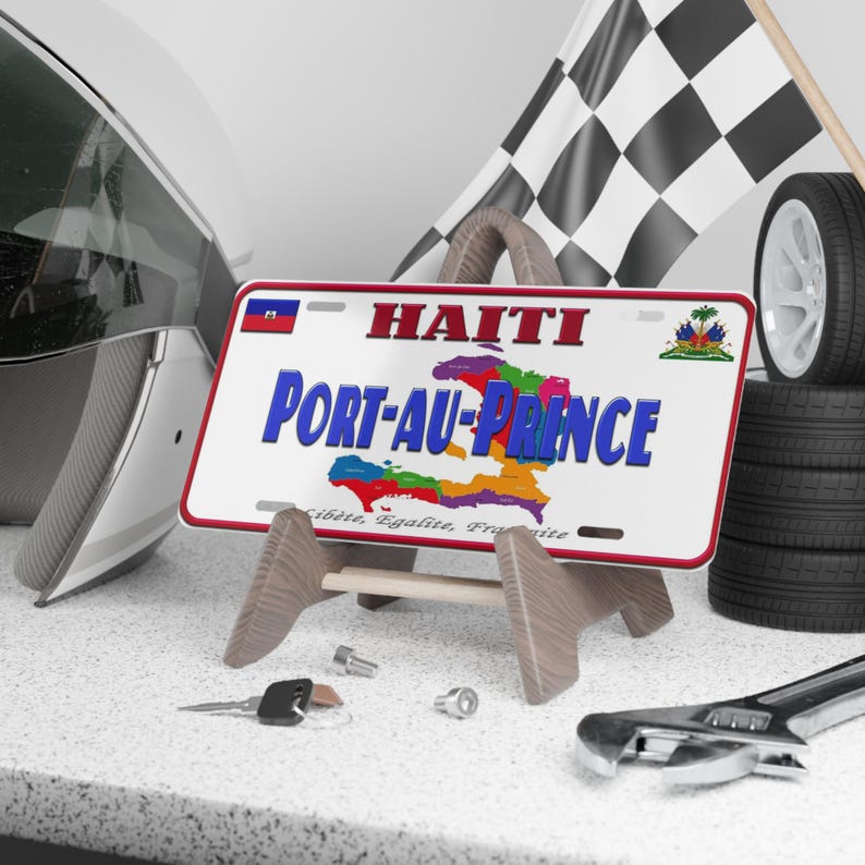 Haiti Port-au-prince License Plate - Etsy