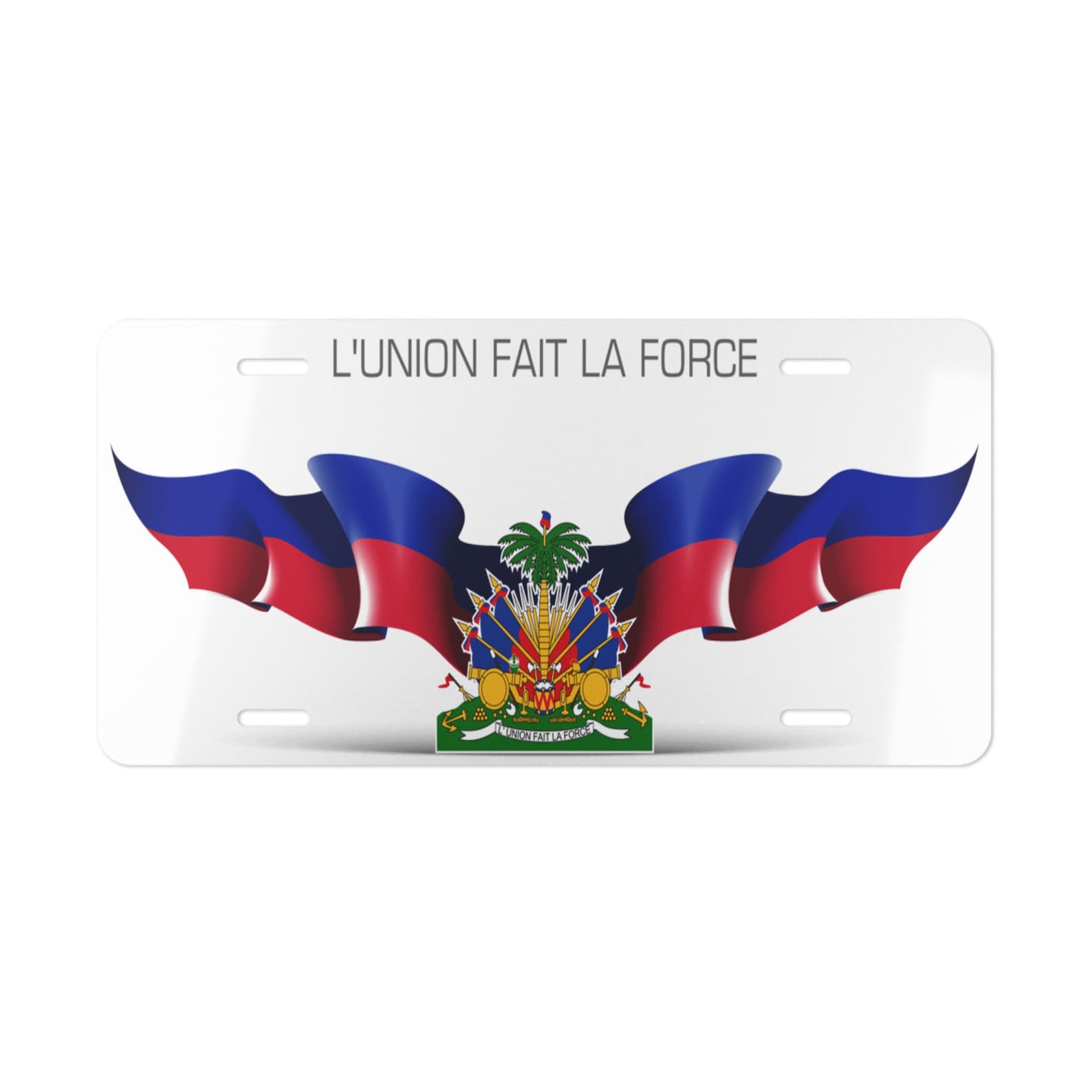 Haitian Flag License Plate - Etsy