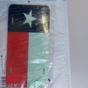 Texas Flag License Plate, Texas Vanity Car License Plate, Texas ...
