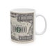 One Million Dollar White Ceramic Mug, Money Mug Gift for Students, One ...