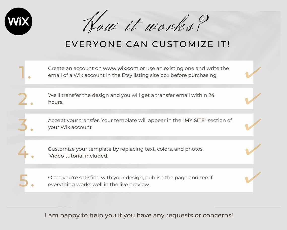 Minimalist Wix Website Template for Health Blog, Editable Wix Templates ...