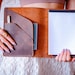 Personalized Full-grain Leather Padfolio: Custom Business Gift - Etsy