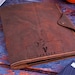 Personalized Full-grain Leather Padfolio: Custom Business Gift - Etsy