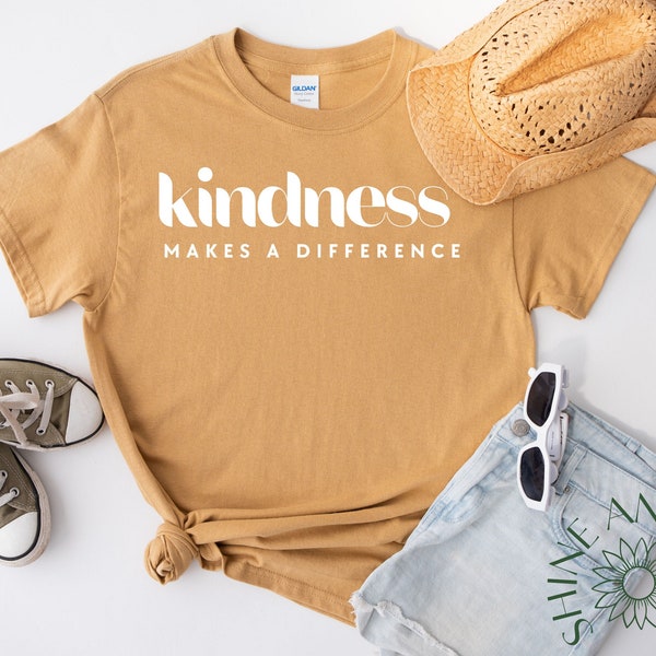 Be Kind SVG Cut File and PNG File for Inspirational T-shirts, Positive ...