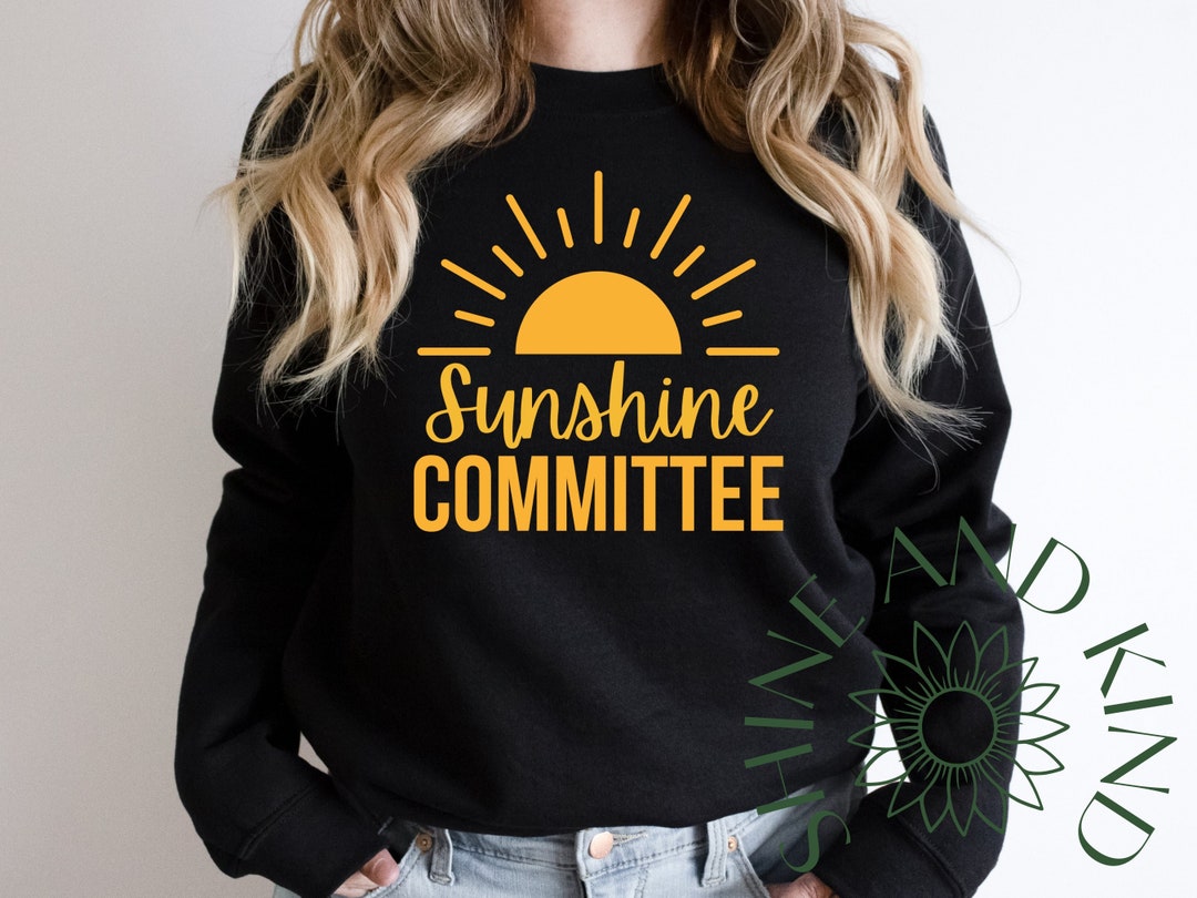 Sunshine Committee | Teacher Appreciation Committee SVG - Etsy