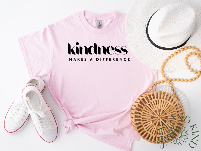Kindness Makes A Difference SVG Kindness SVG for Kindness T-shirts - Etsy