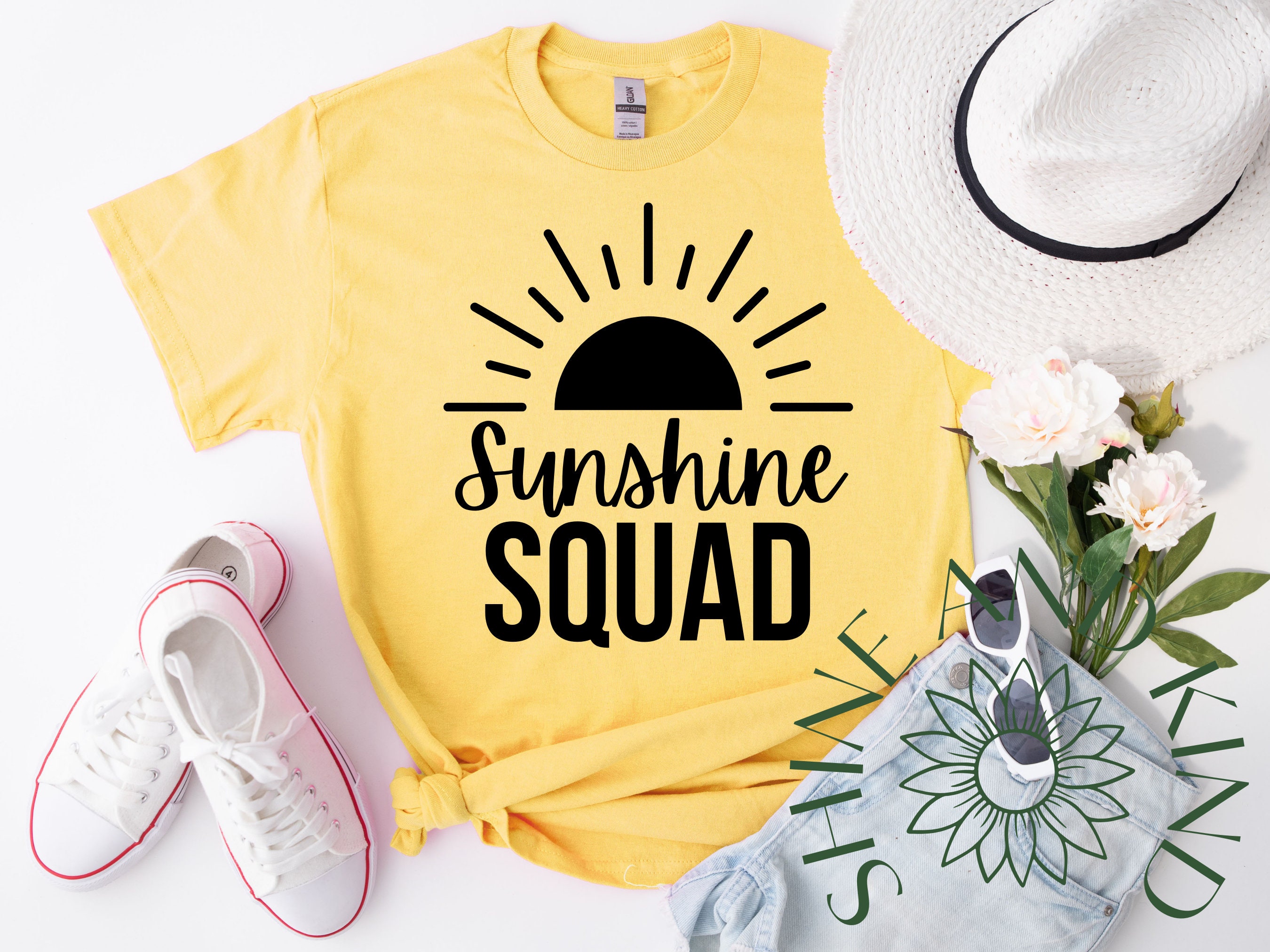 Sunshine Squad SVG for Sunshine Committee | Sunshine Committee Tees ...