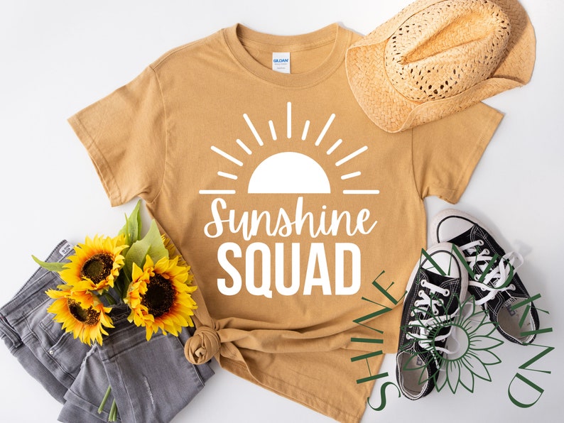 Sunshine Squad SVG for Sunshine Committee | Sunshine Committee Tees ...