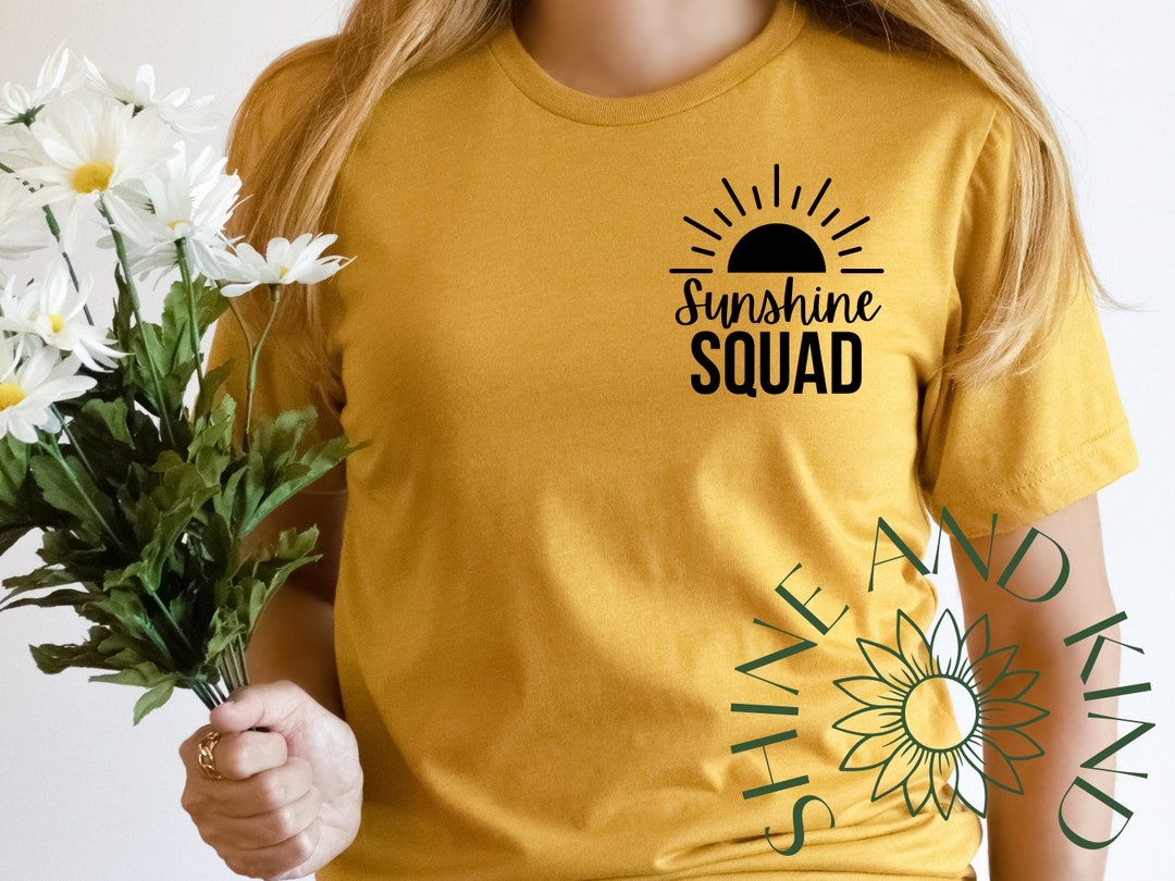 Sunshine Squad SVG for Sunshine Committee | Sunshine Committee Tees ...