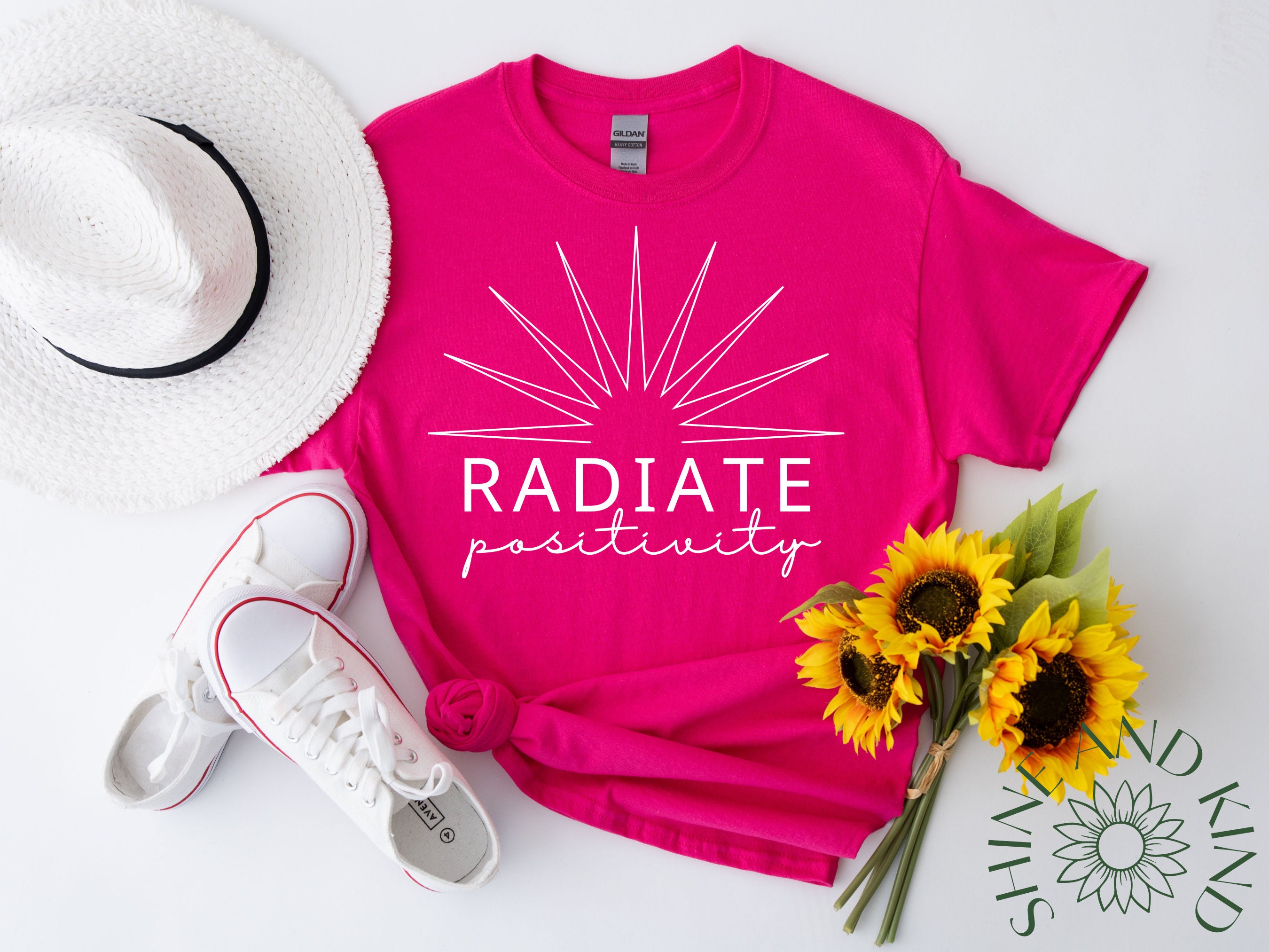 Sunshine Committee Bundle | Svgs for Positive Inspirational T-shirts - Etsy