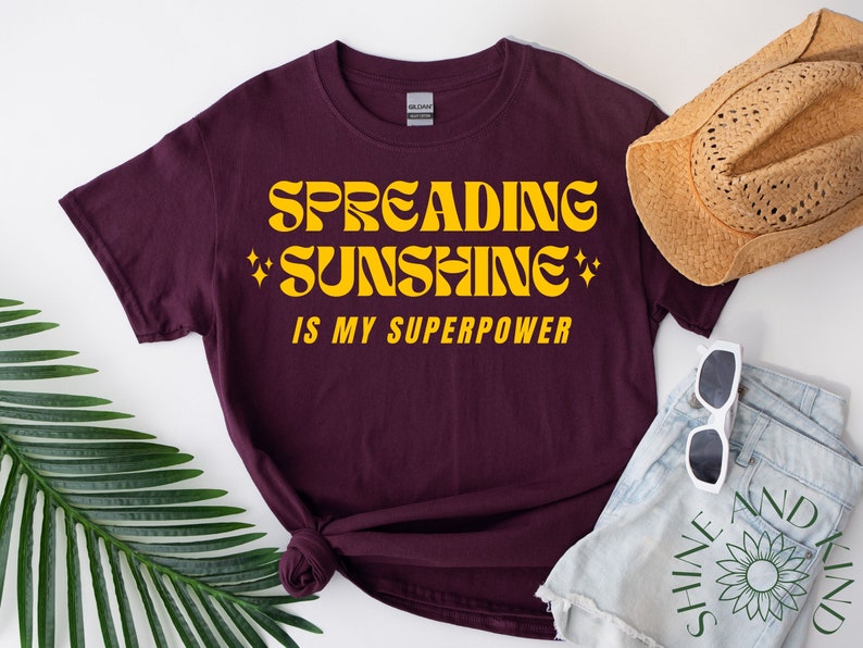 Spreading Sunshine is My Superpower SVG Cut File for Teacher Sunshine ...