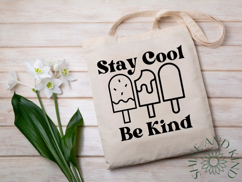 Stay Cool Be Kind SVG Retro Kindness SVG for Kindness - Etsy