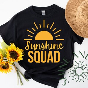 Sunshine Squad SVG for Sunshine Committee | Sunshine Committee Tees ...