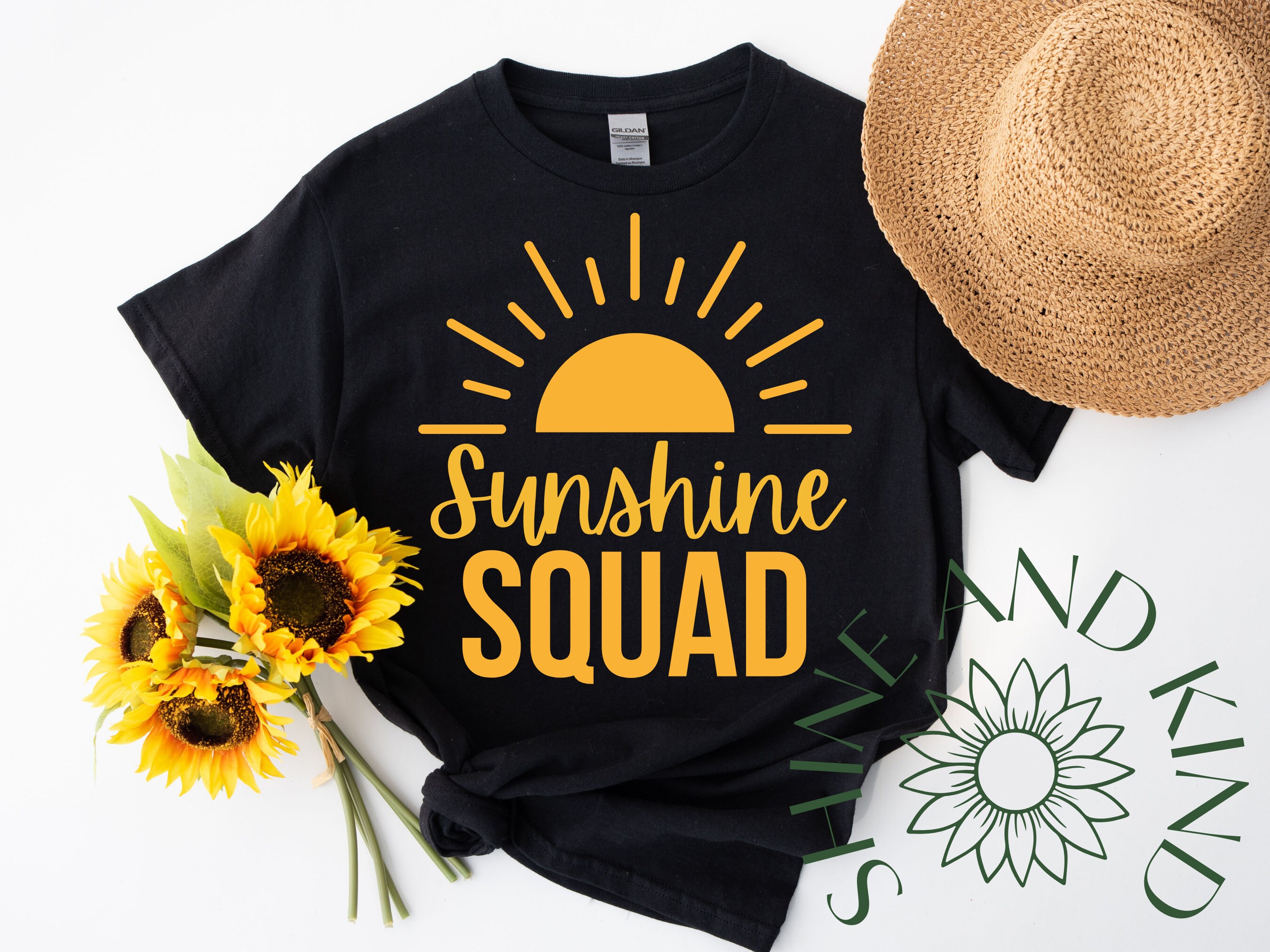Sunshine Squad SVG for Sunshine Committee | Sunshine Committee Tees ...